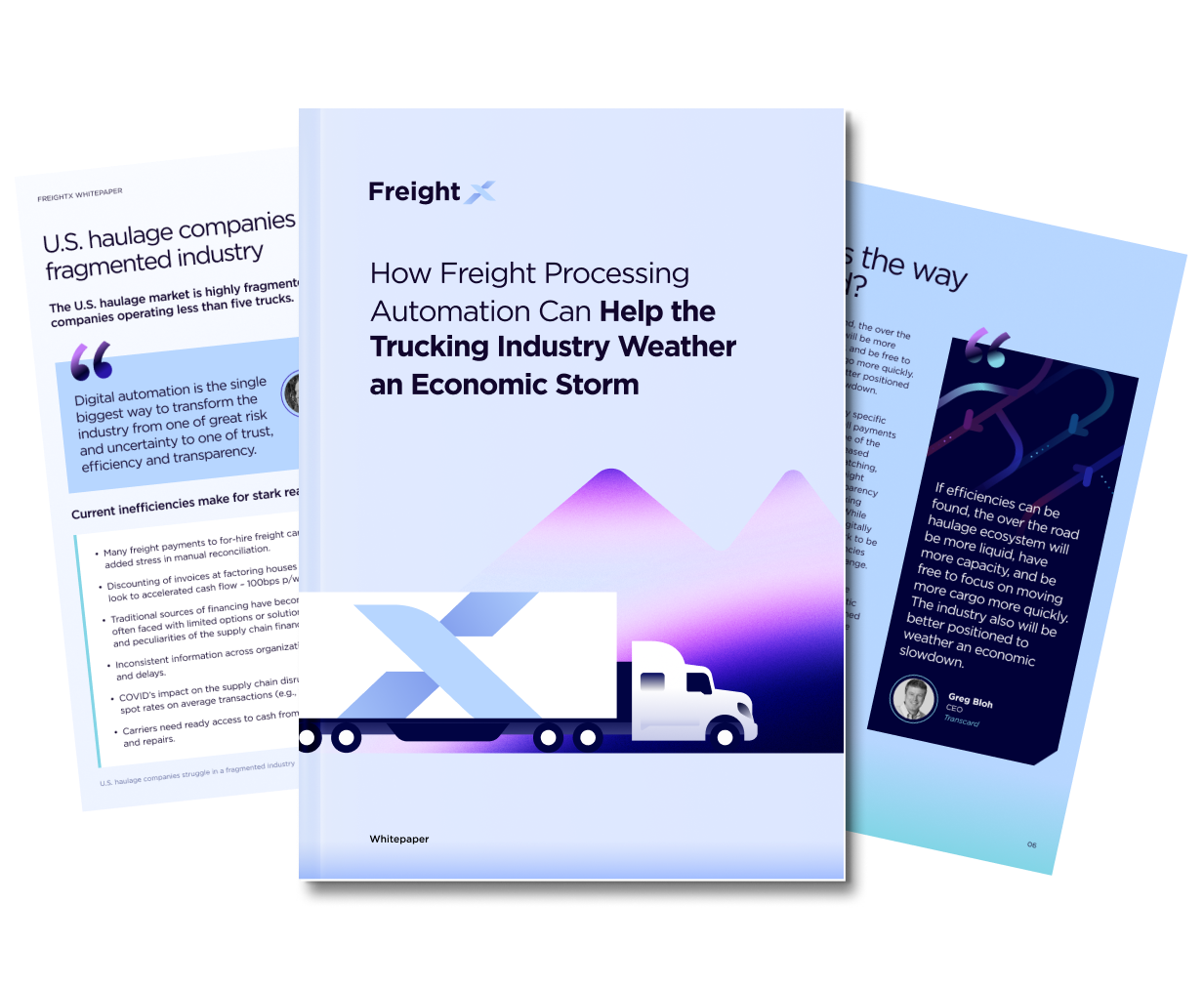 Whitepaper: How Freight Processing Automation Can Help the Trucking Industry Weather an Economic ...